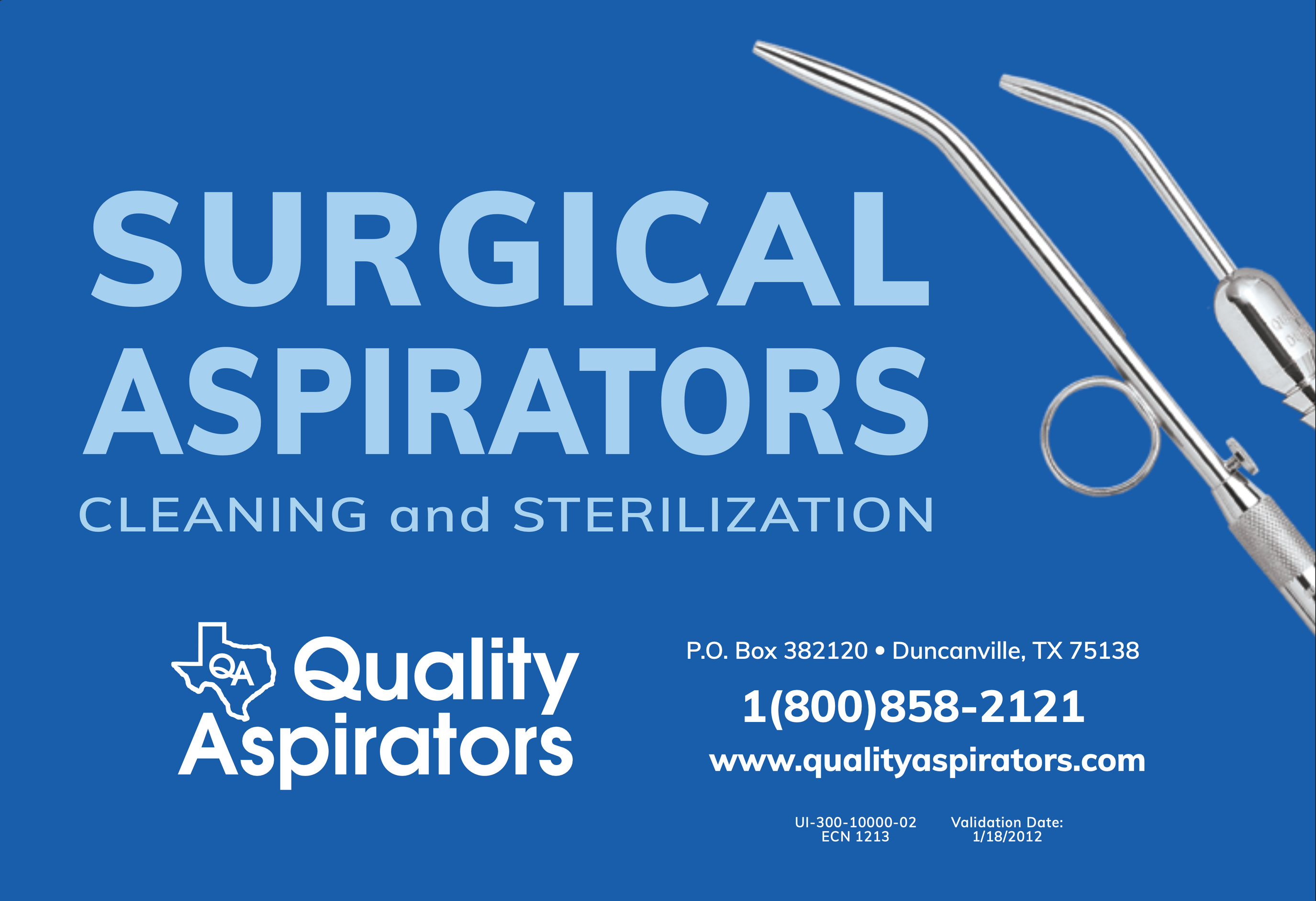 Manuals – Quality Aspirators